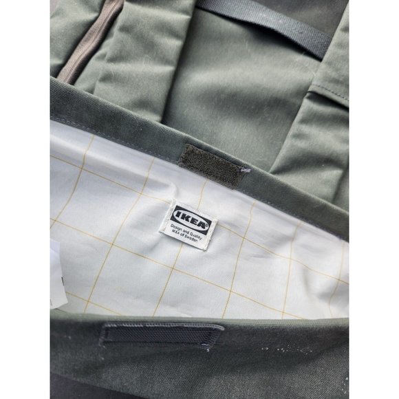 IKEA | Bags | Ikea Dromsack Tote Backpack Laptop Bag Convertible Olive ...